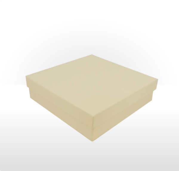 Large Buttermilk Gift Box with Double Side Foam Insert 165 x 165 x 48mm ...