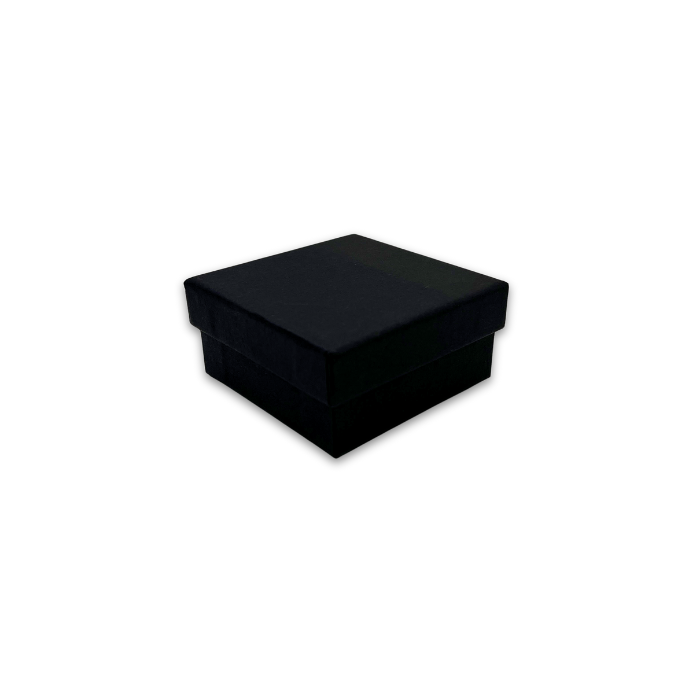 Small Black Cardboard Gift Box - Stockpak