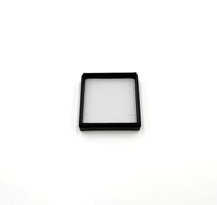 Medium Black Postal Cardboard Gift Box - Stockpak