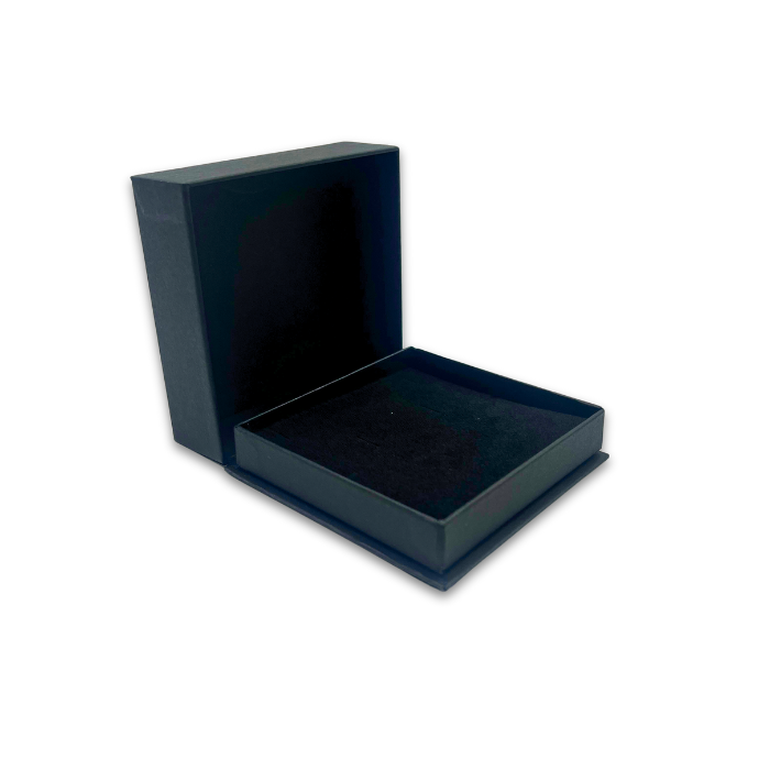 Black Paper Hinged Universal Display Box - Stockpak