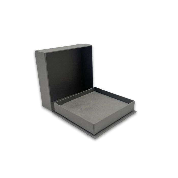 Grey Paper Hinged Universal Display Box - Stockpak