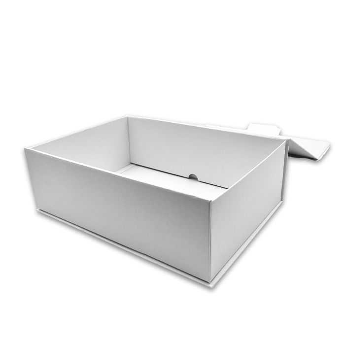 Large White Flatpack Gift Box - Stockpak